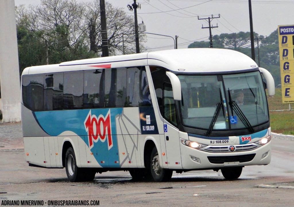1001 adota nova layout e renova frota semiurbana - Ônibus & Transporte