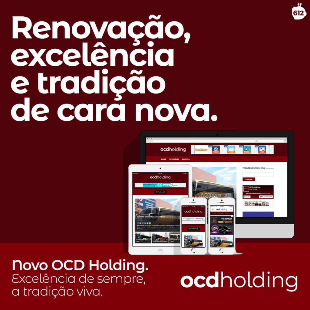 OCD Holding ganha nova identidade visual, desenvolvida pela 612 ...