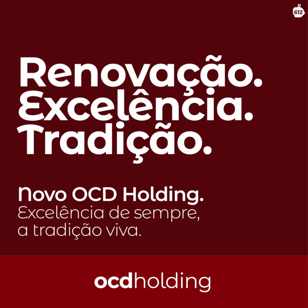 OCD Holding ganha nova identidade visual, desenvolvida pela 612 ...
