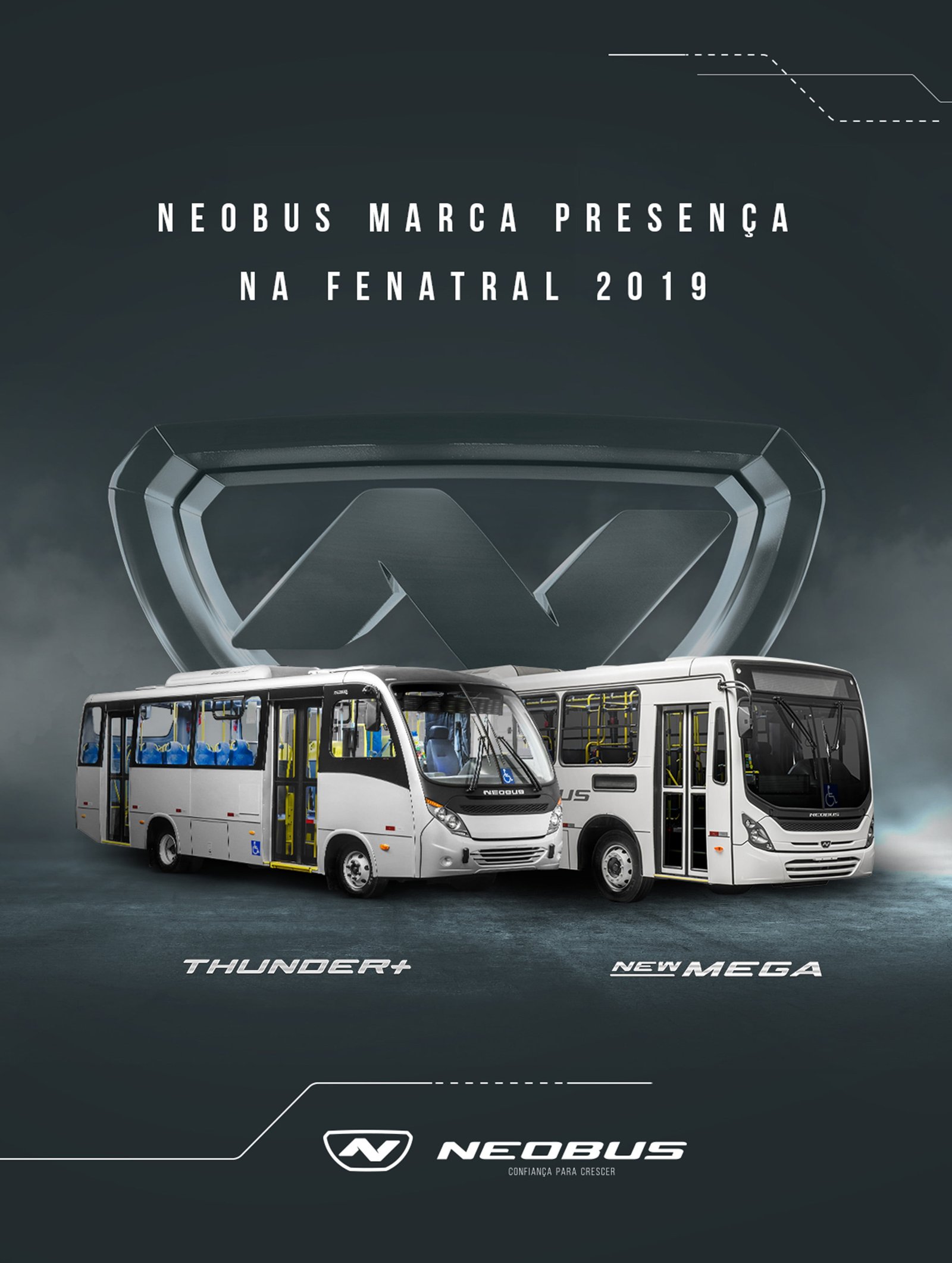 Neobus marca presença na Fenatral 2019 - Ônibus & Transporte