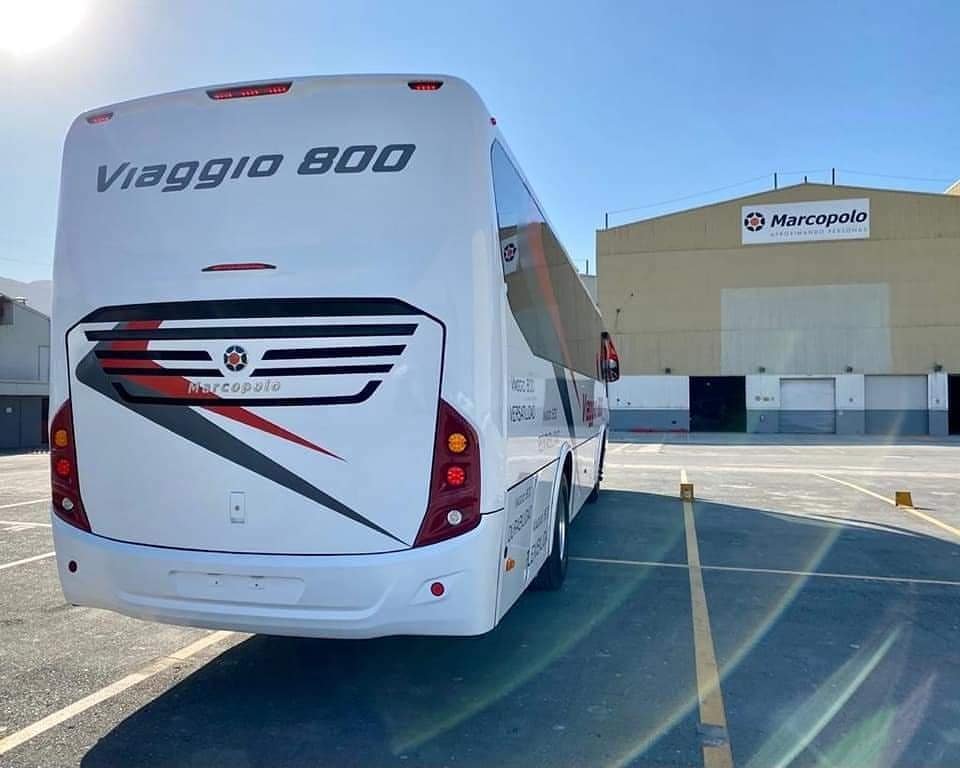 Viaggio 800, o novo integrante da família Marcopolo México - Ônibus ...