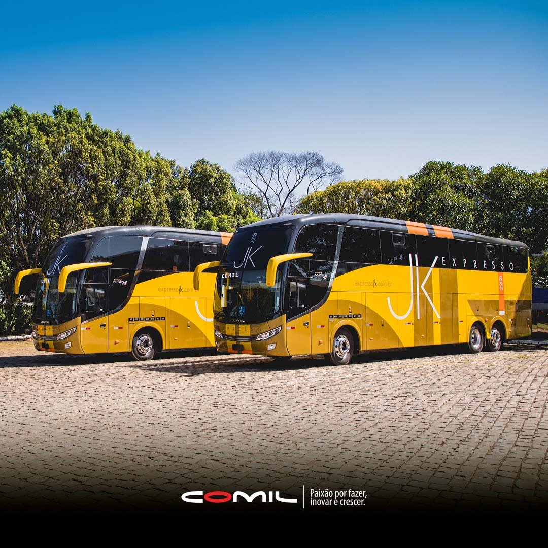 Expresso JK recebe 2 Invictus HD - Ônibus & Transporte