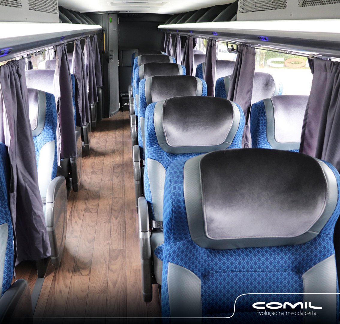 Comil Invictus DD 2023 é a novidade na frota da Progresso - Ônibus ...