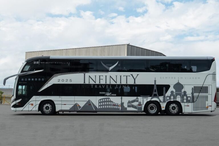 Infinity Travels Lins agrega à frota o seu primeiro Paradiso G8 1800 DD - Ônibus & Transporte