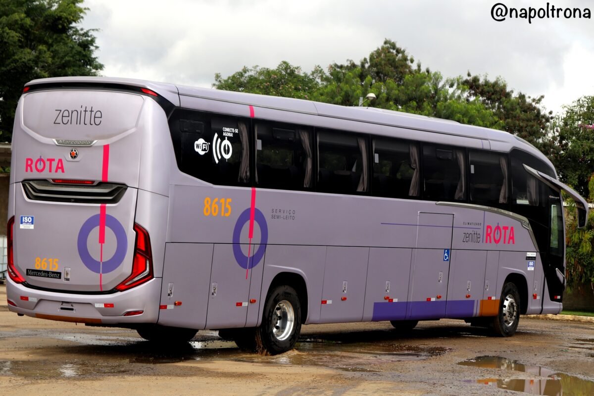 Conheça o Paradiso G8 1200 da Rota - Ônibus & Transporte
