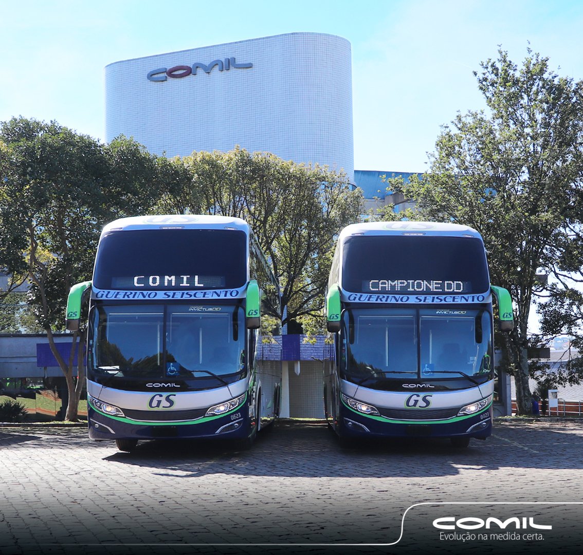 Guerino Seiscento inova trazendo os seus primeiros ônibus com ...