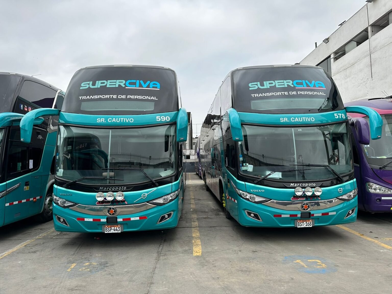 Conheça a empresa peruana Civa - Ônibus & Transporte