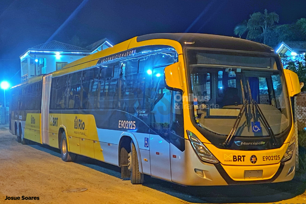 Novos BRT's do corredor Transoeste começam a ser entregues ao Rio de ...