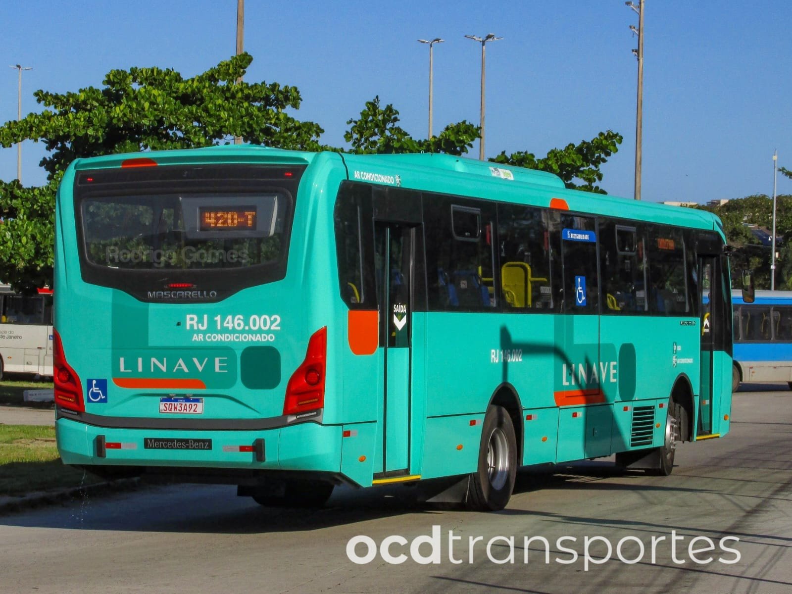 Novos ônibus da Linave estreiam na linha 420T - Ônibus & Transporte