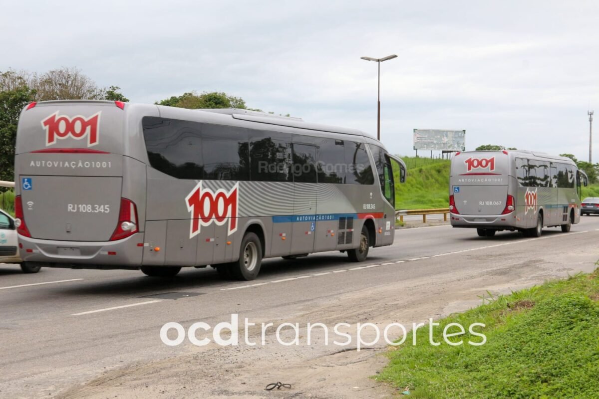 Novos ônibus da 1001 já estão no Rio de Janeiro - Ônibus & Transporte