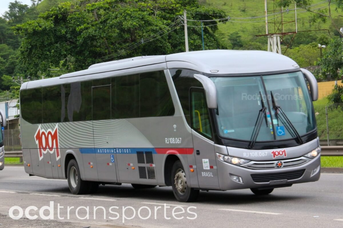 Novos ônibus da 1001 já estão no Rio de Janeiro - Ônibus & Transporte