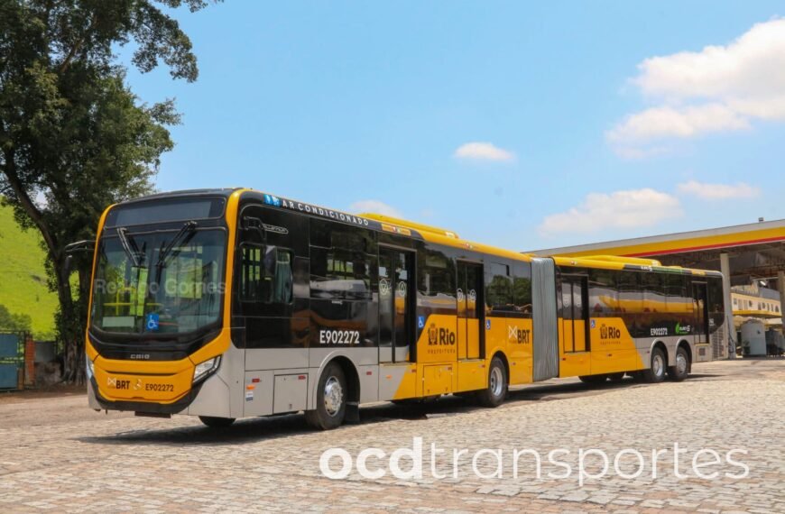Novos ônibus da 1001 já estão no Rio de Janeiro - Ônibus & Transporte