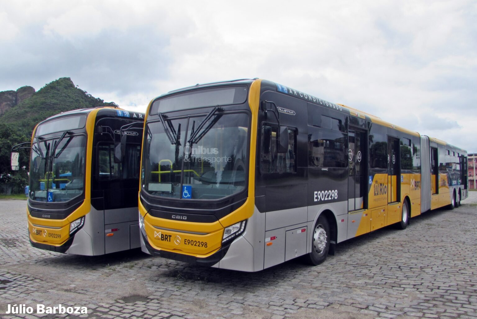 Rio de Janeiro segue recebendo novos ônibus Caio Millennium V para ...