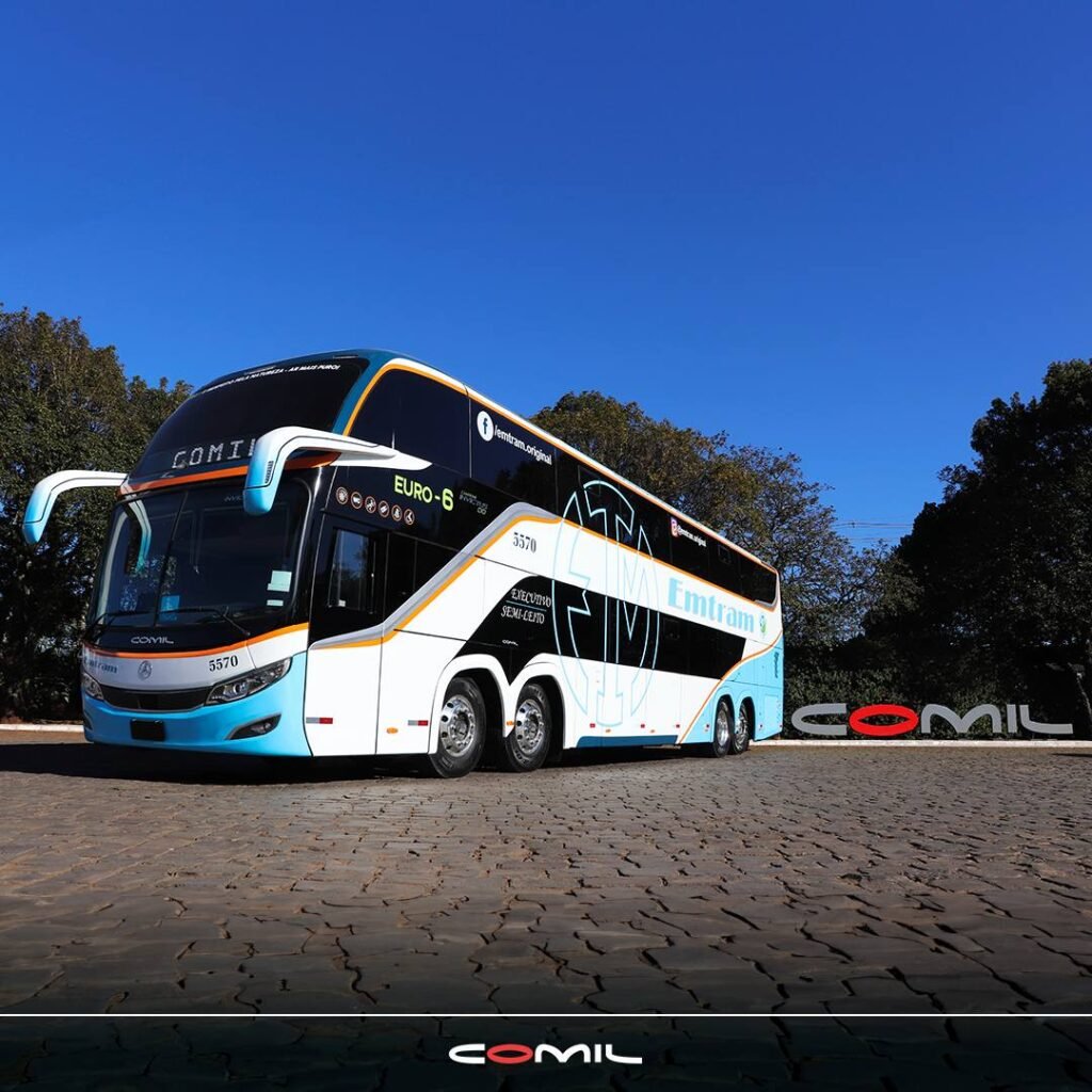 Comil divulga imagens dos novos ônibus adquiridos pela Emtram - Ônibus ...