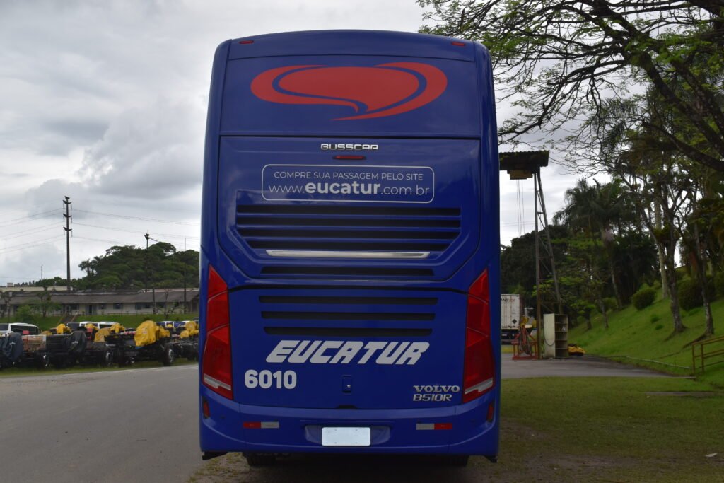 Eucatur moderniza a frota com com 31 novos ônibus Vissta Buss DD, da ...