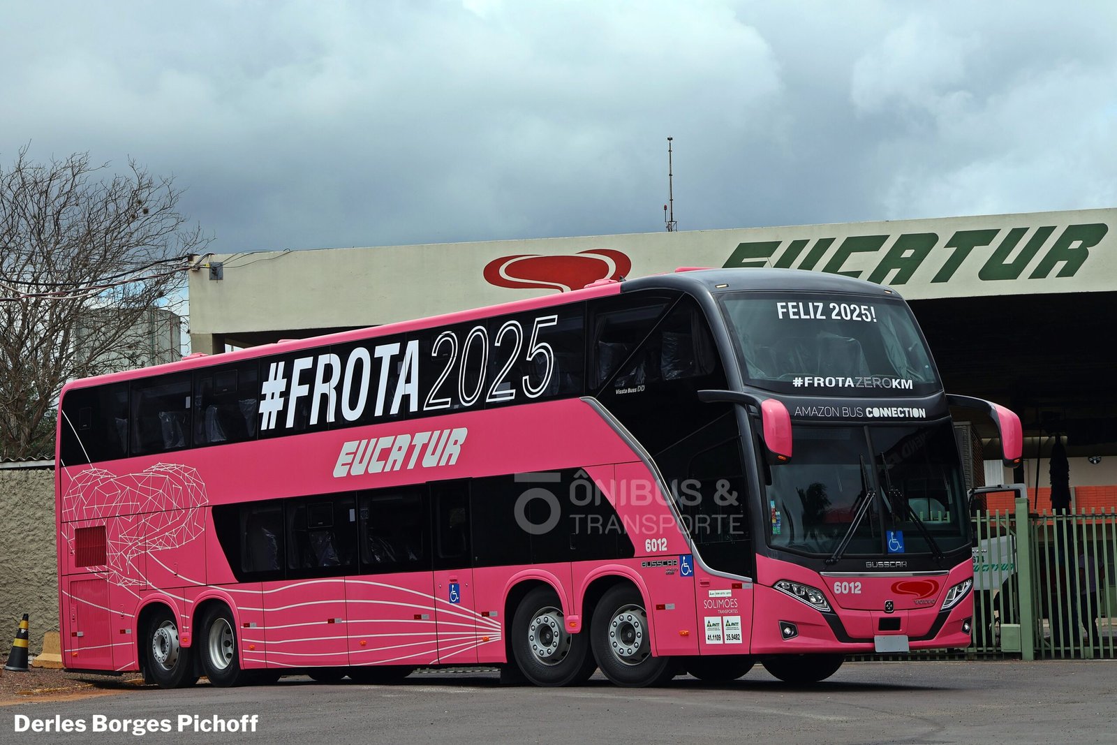 Eucatur reforça frota com 12 novos ônibus double decker e inova ao ...