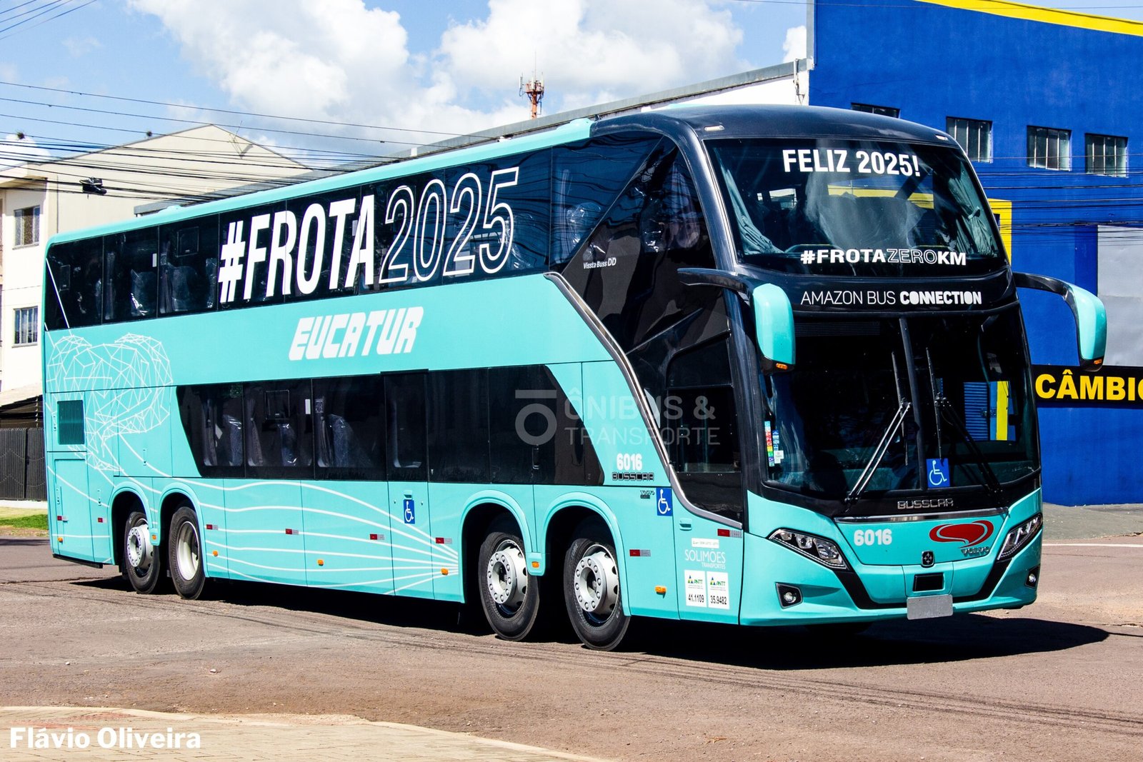 Eucatur recebe mais 6 novos ônibus Busscar Vissta Buss DD: conforto e ...