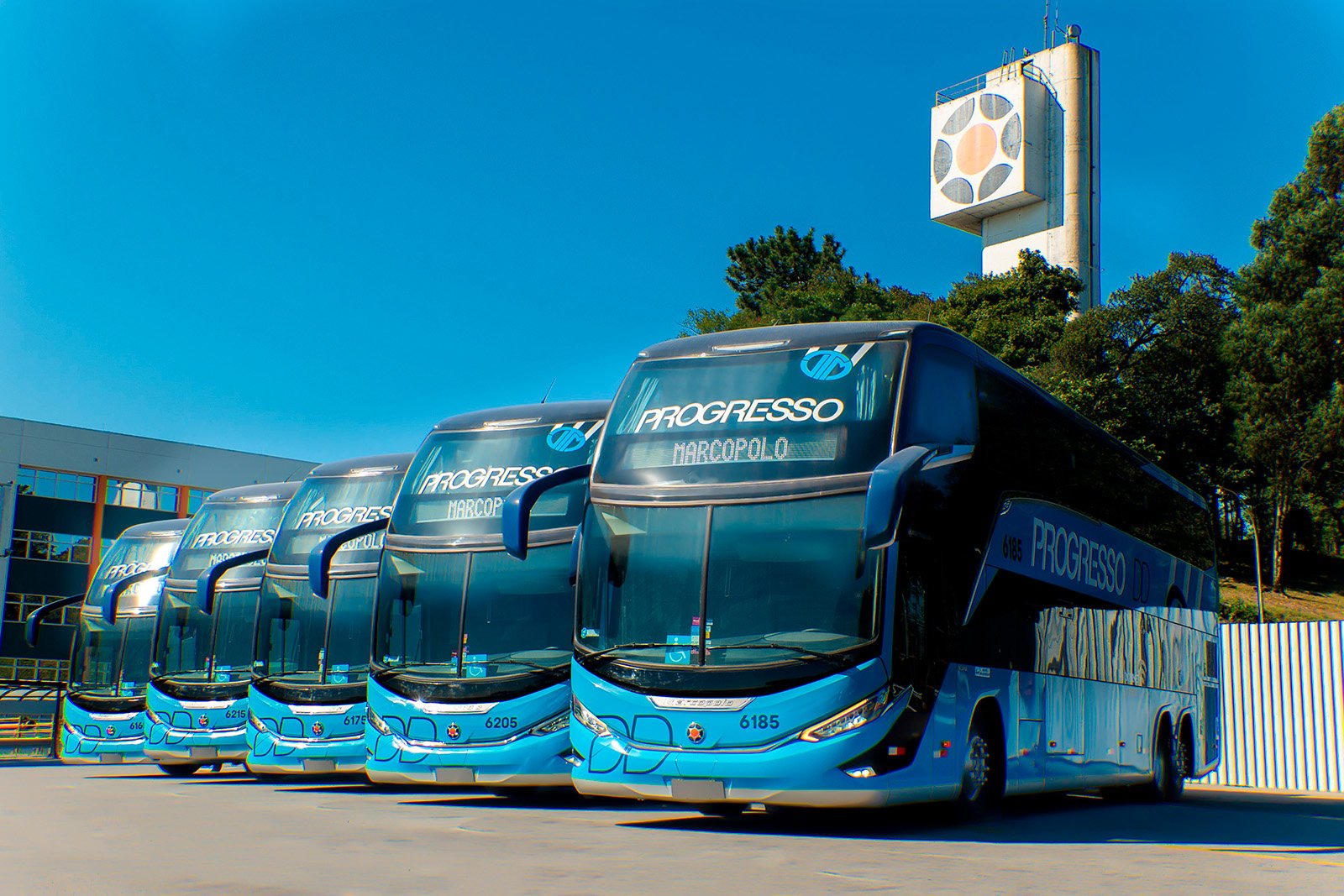 Auto Viação Progresso renova frota com 30 ônibus Marcopolo Paradiso G8 ...
